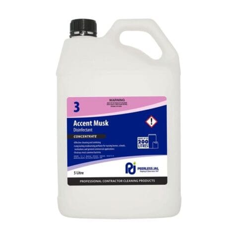 ACCENT MUSK DISINFECTANT 5L | Platinum Cleaning Products